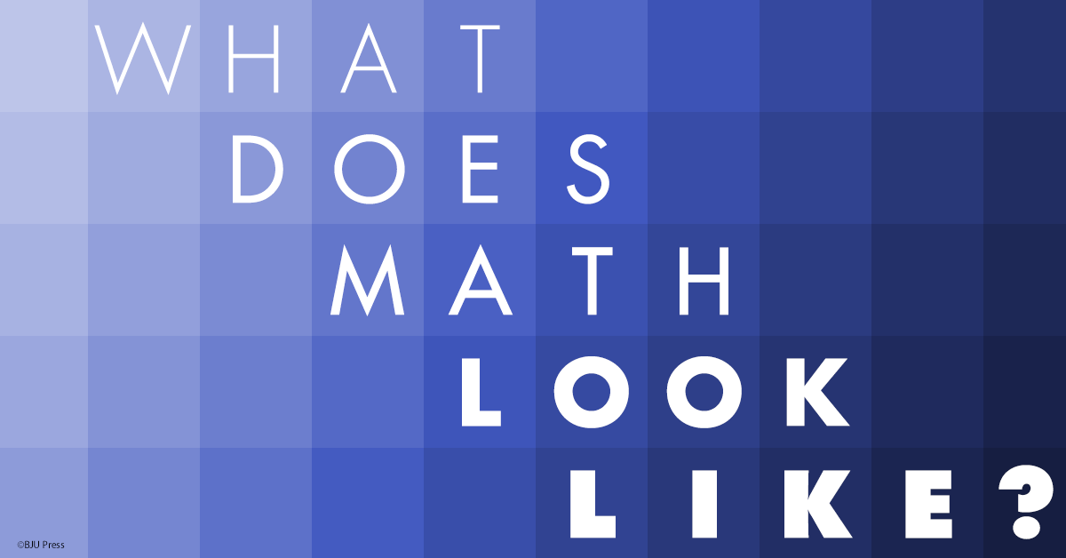 What Does Math Look Like 